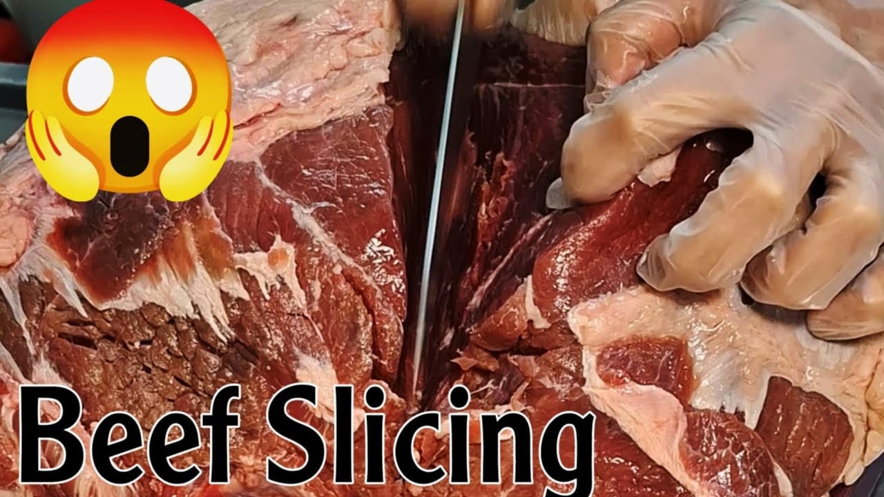 Slicing Beef - YouTube