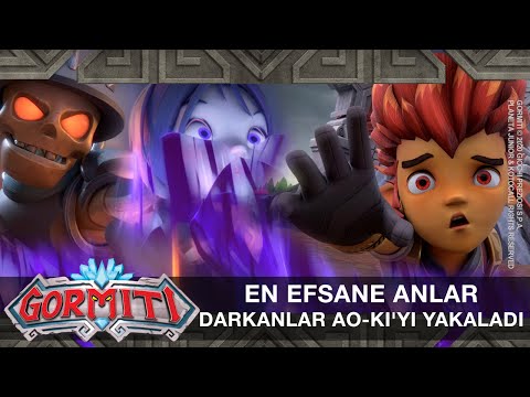 Gormiti Türkçe | En Efsane Anlar: Darkanlar Ao-Ki'yi Yakaladı