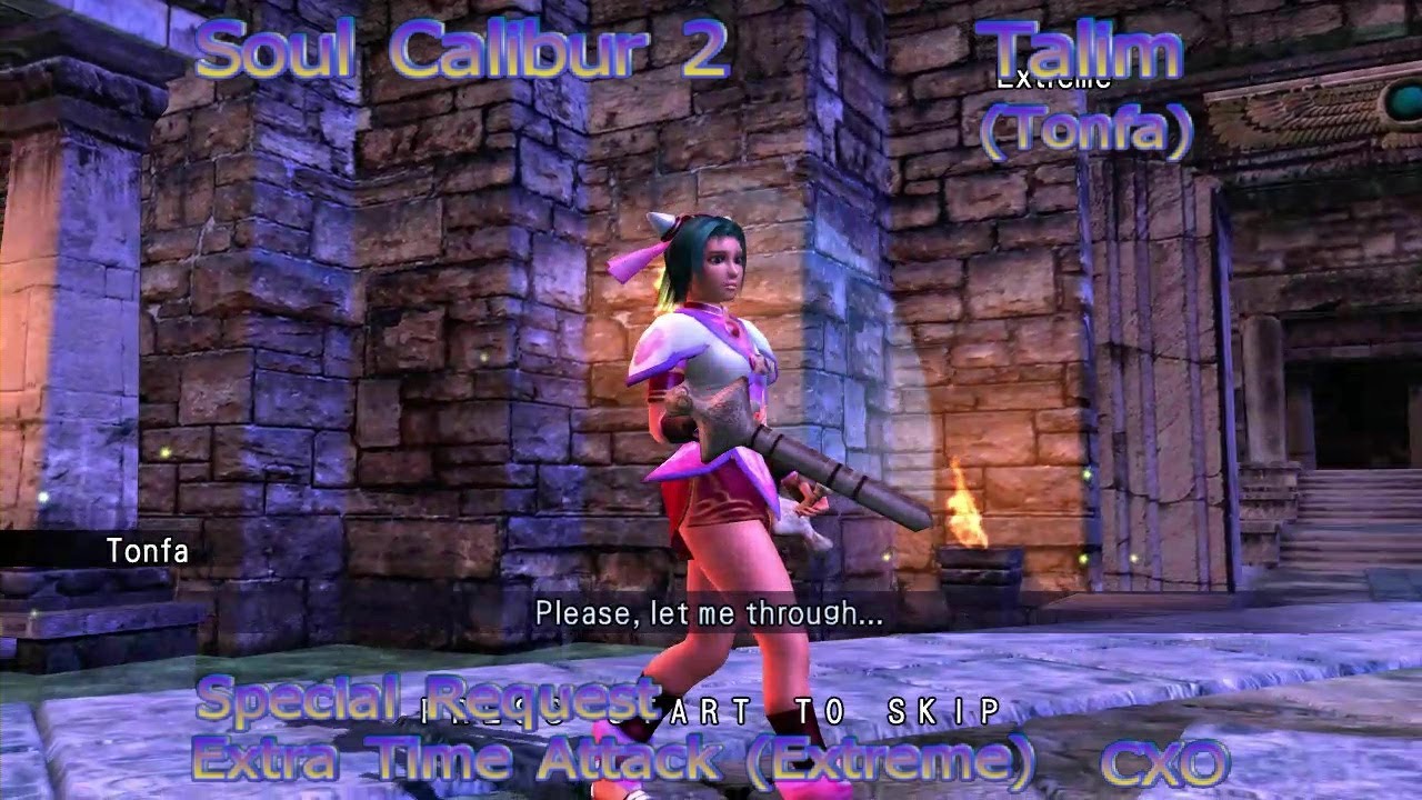 Soul Calibur 2 HD - Talim (Tonfa) - Extra Time Attack (Extreme ...