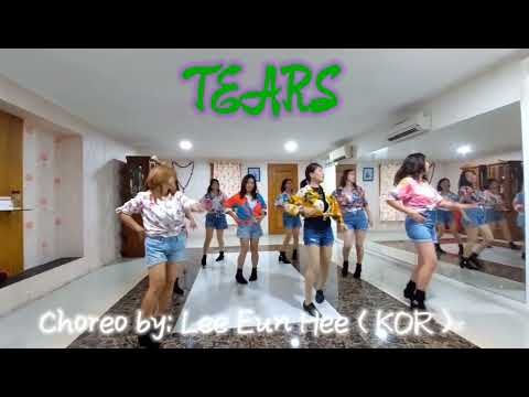 Tears Line Dance // Level: beginner // Choreo: Lee Eun Hee ( KOR ) Demo ...