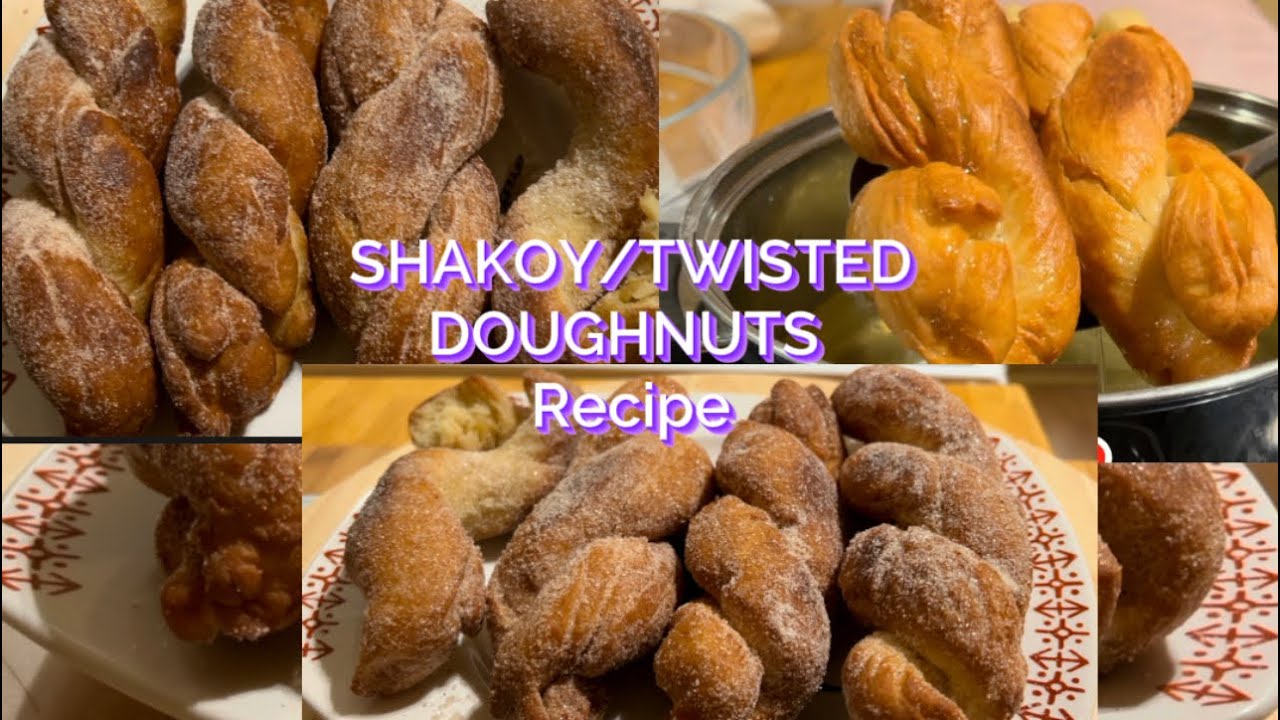 SHAKOY / TWISTED DOUGHNUTS RECIPE - YouTube