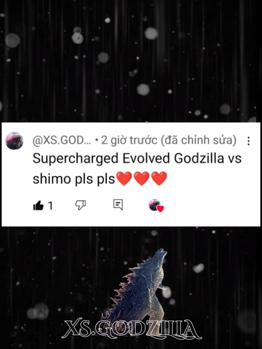 My first video in 2025| Supercharged Evolved Godzilla (GXK) vs Shimo (GXK) - YouTube