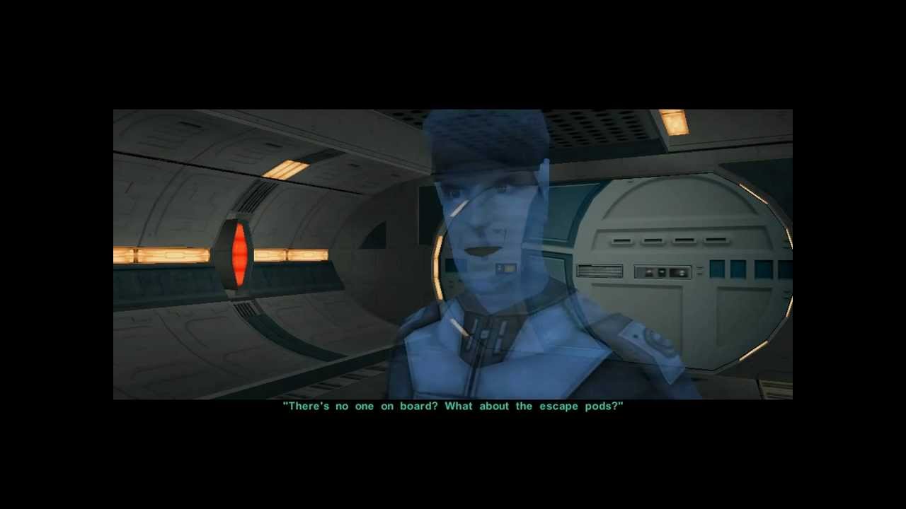 KotOR 2: Harbinger Bridge Computer Logs - YouTube