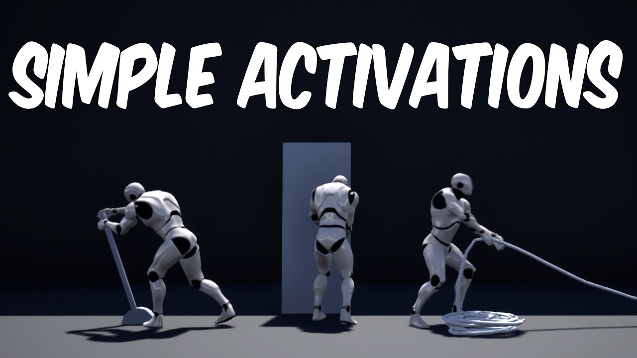 Simple activation animations for the Unreal Engine and Unity - YouTube