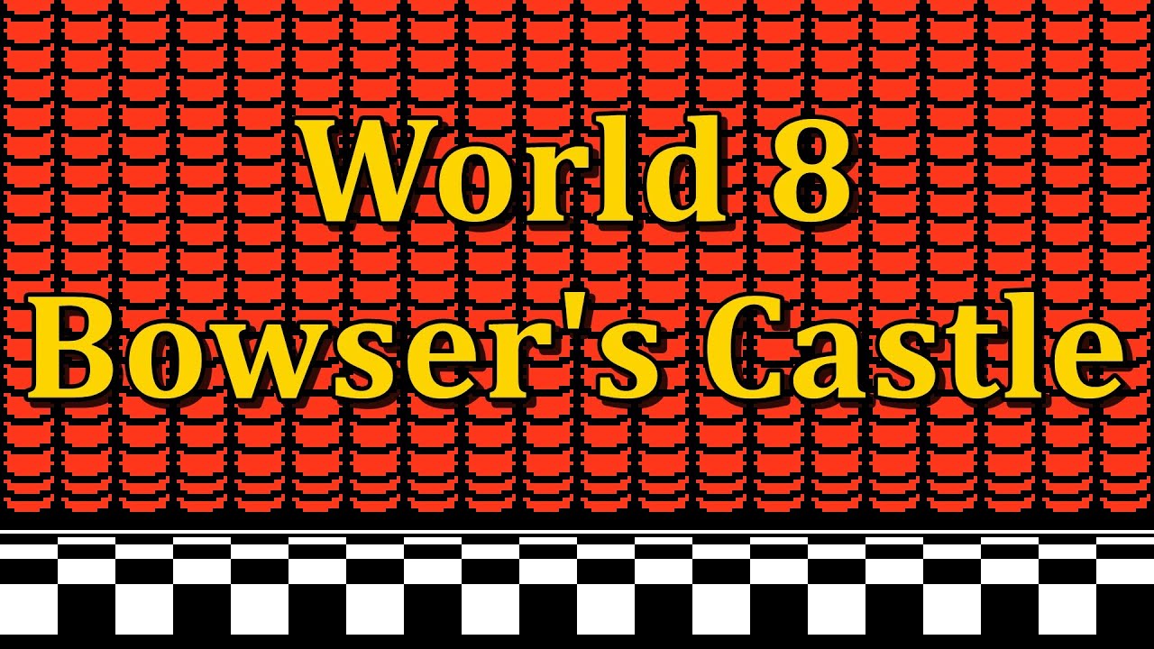 Super Mario Bros 3 - Bowser's Castle - YouTube