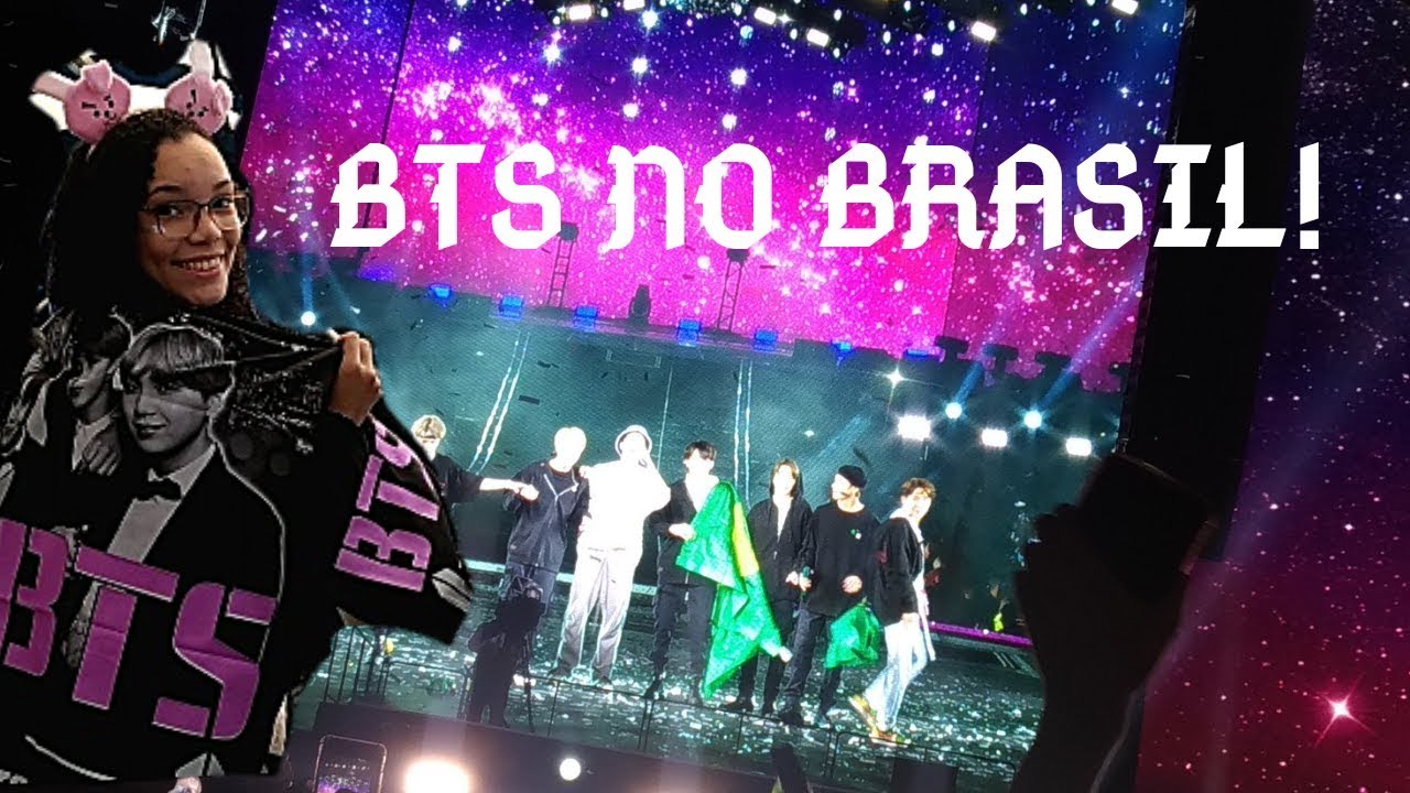 VLOG: FUI NO SHOW DO BTS EM SÃO PAULO (LOVE YOURSELF:SPEAK YOURSELF 25/ ...