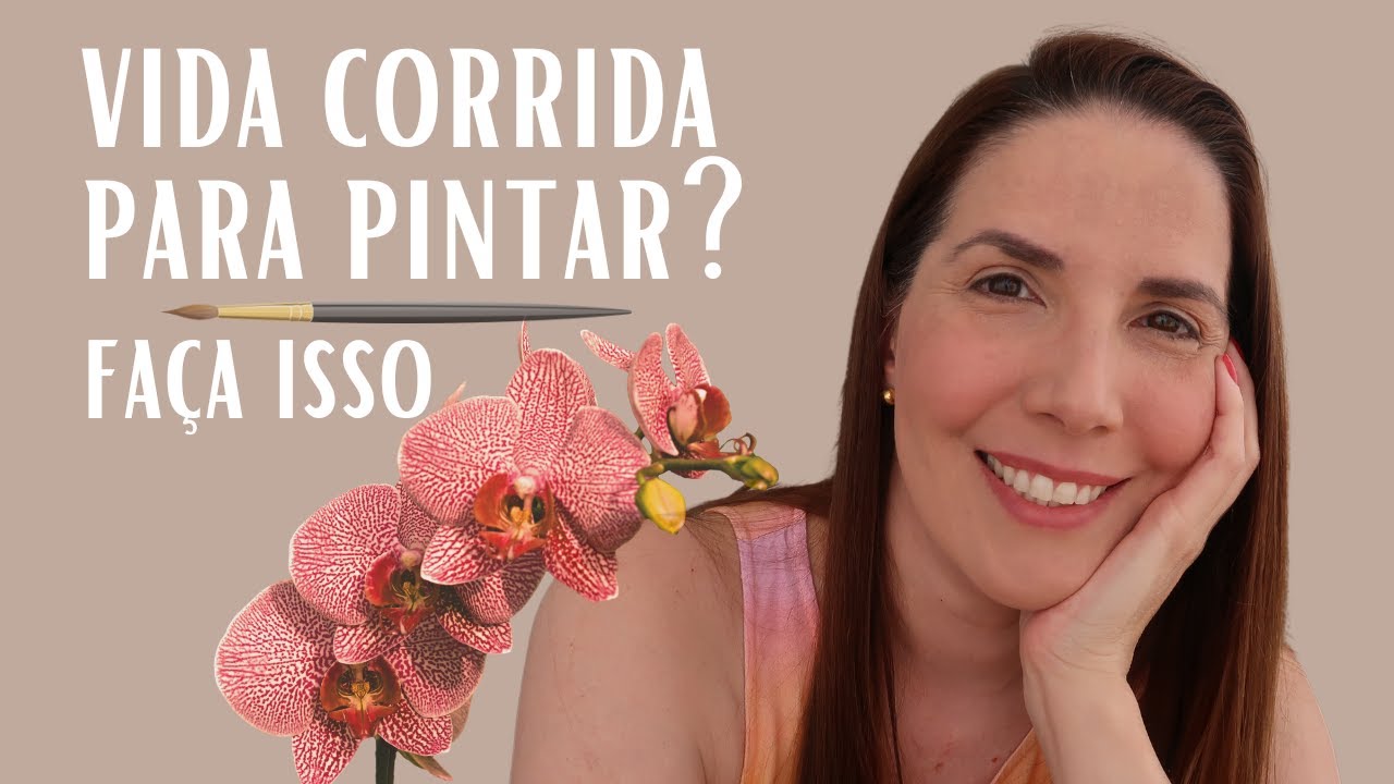 Vida corrida para pintar? Saiba como ter uma rotina eficiente - YouTube