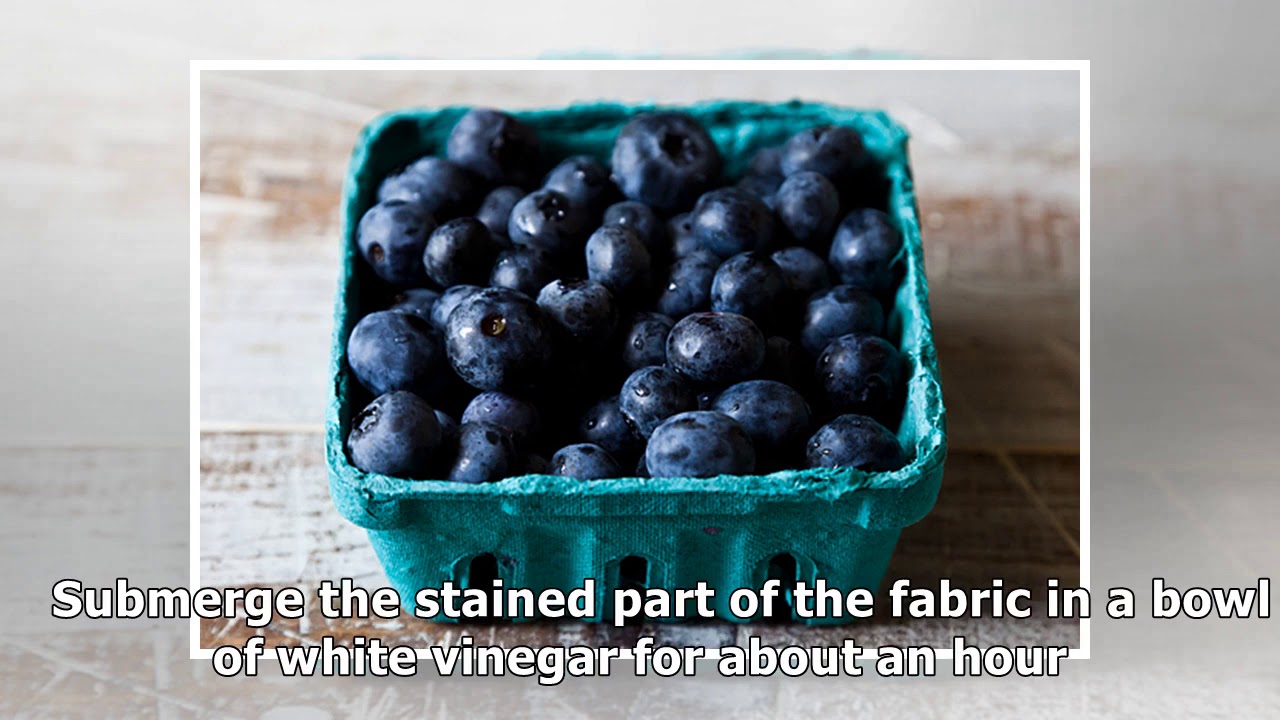 How to Get Berry Stains Out of Clothes - YouTube