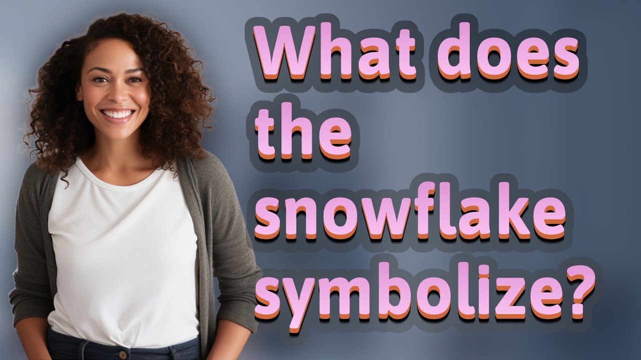 What does the snowflake symbolize? - YouTube