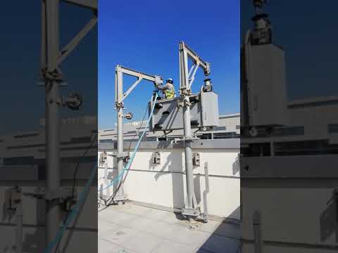 Window cradle system - YouTube