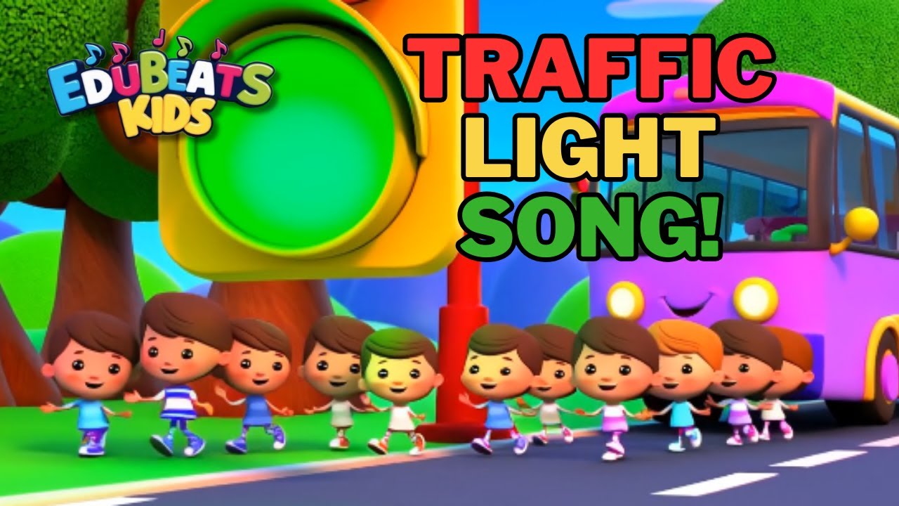 Traffic Light Song! | Learn Colors & Road Safety for Kids 🚦 🎶 - YouTube