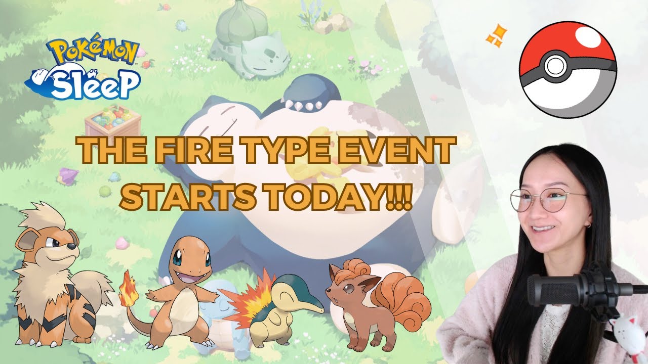 Pokémon Sleep: 🔥 Fire Type Week Starts Today, Romance Manga, & Late ...