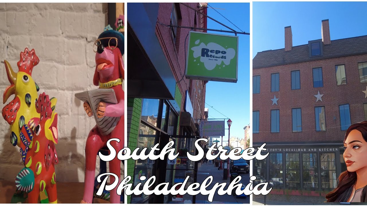 [4K] Walking Video | Philadelphia Walk | South Street Walking Video ...