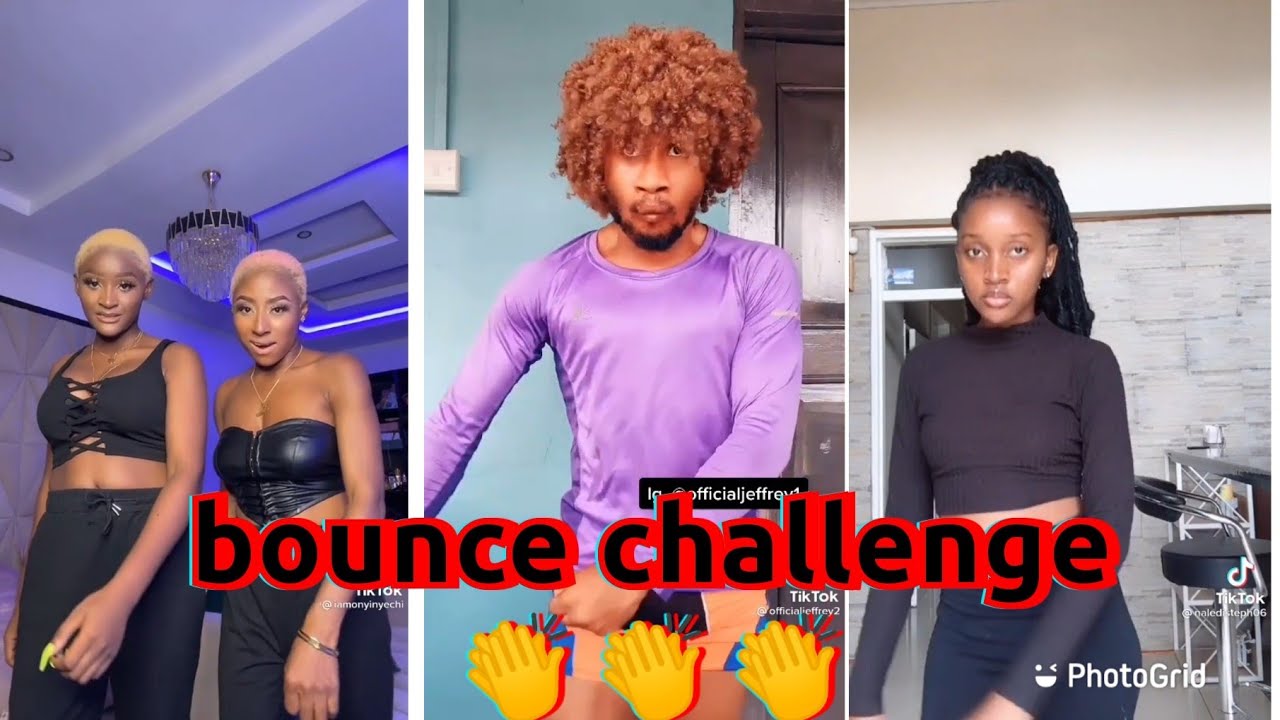 #bounce challenge you must watch 🎤🎬👯 - YouTube