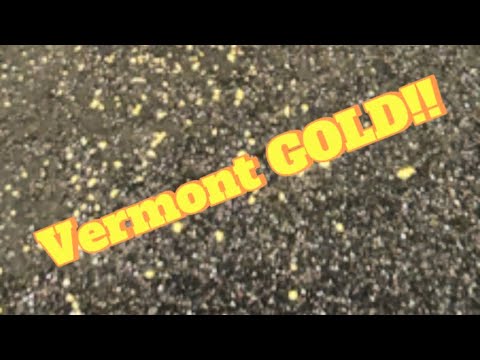 Finding tons of Vermont gold on a 40° rainy October day #Gold # ...