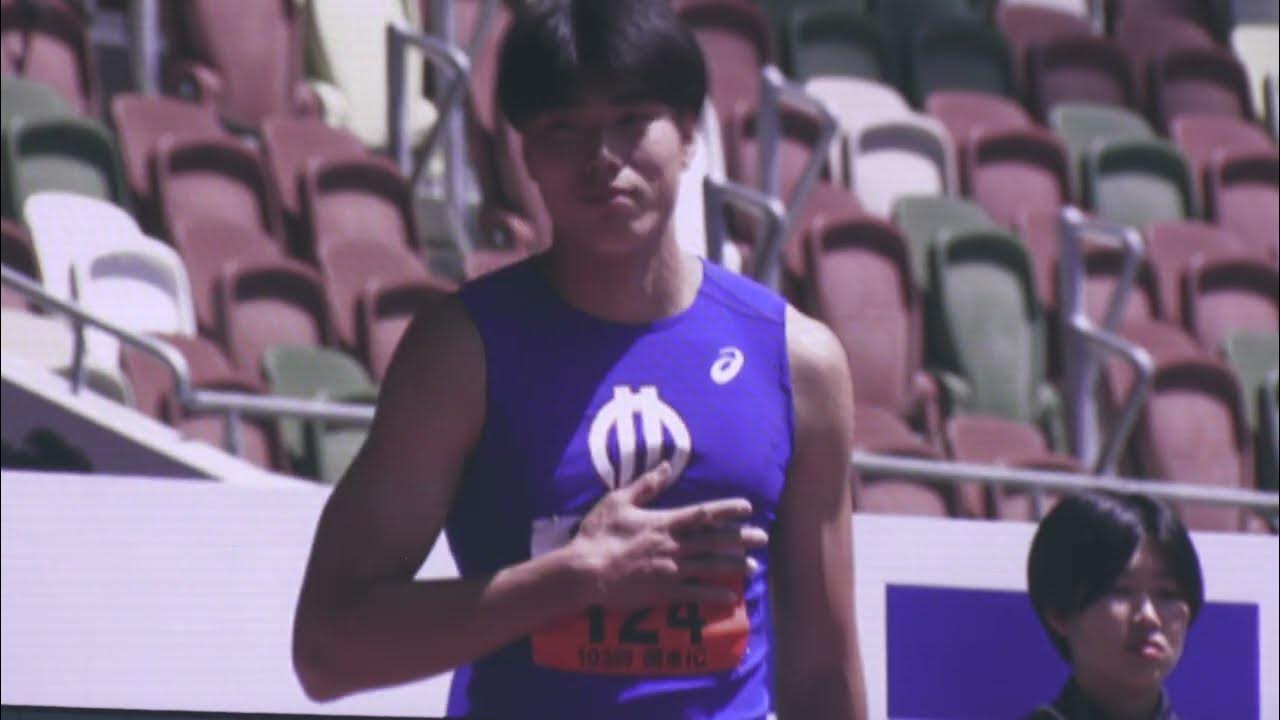 男子1部 110mH準決勝1組 関東インカレ2024 - YouTube