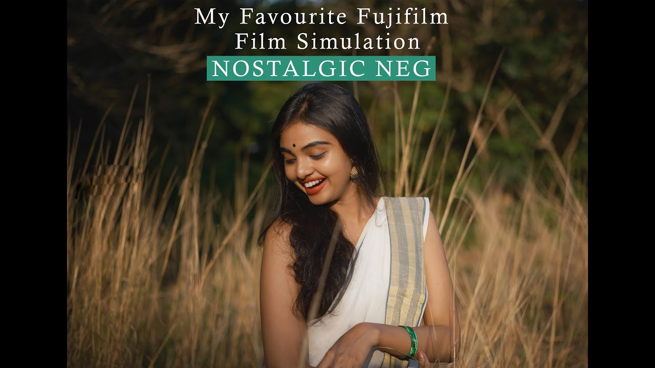 Fujifilm Nostalgic Neg Film recipe - Cinematic Portrait Video - YouTube