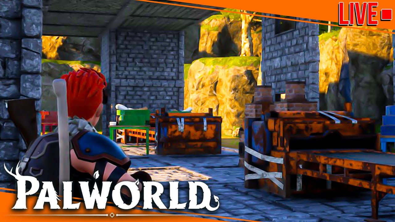 Building A Working Factory! | Palworld STEAM ONLY MEMBERS SERVER - YouTube