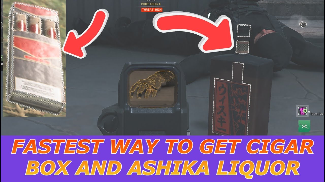 FASTEST WAY TO GET CIGAR BOX AND ASHIKA LIQUOR IN DMZ - YouTube