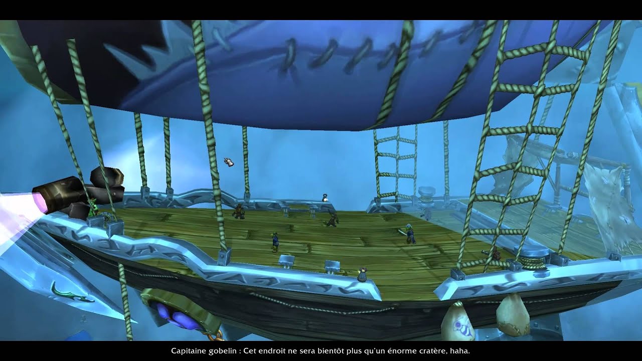 WoW : scénario de Theramore (Horde) - YouTube