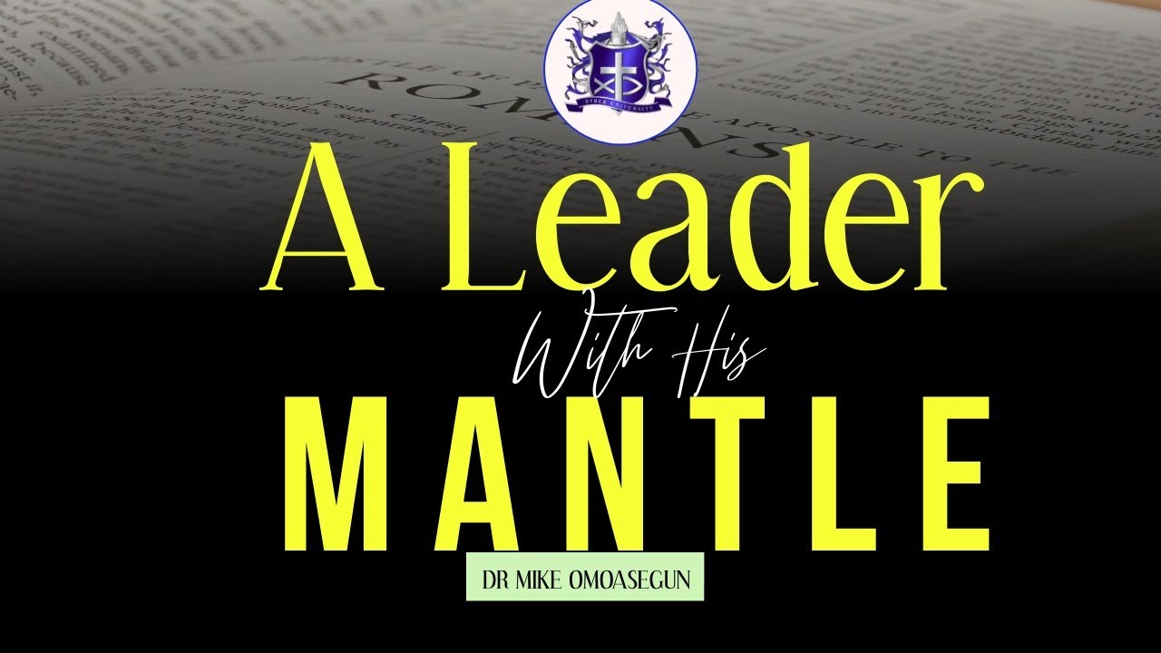 A Leader With His Mantle - YouTube
