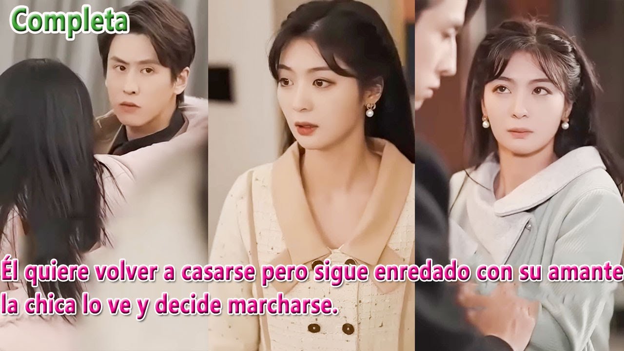 Él quiere volver a casarse pero sigue enredado con su amante, la chica ...