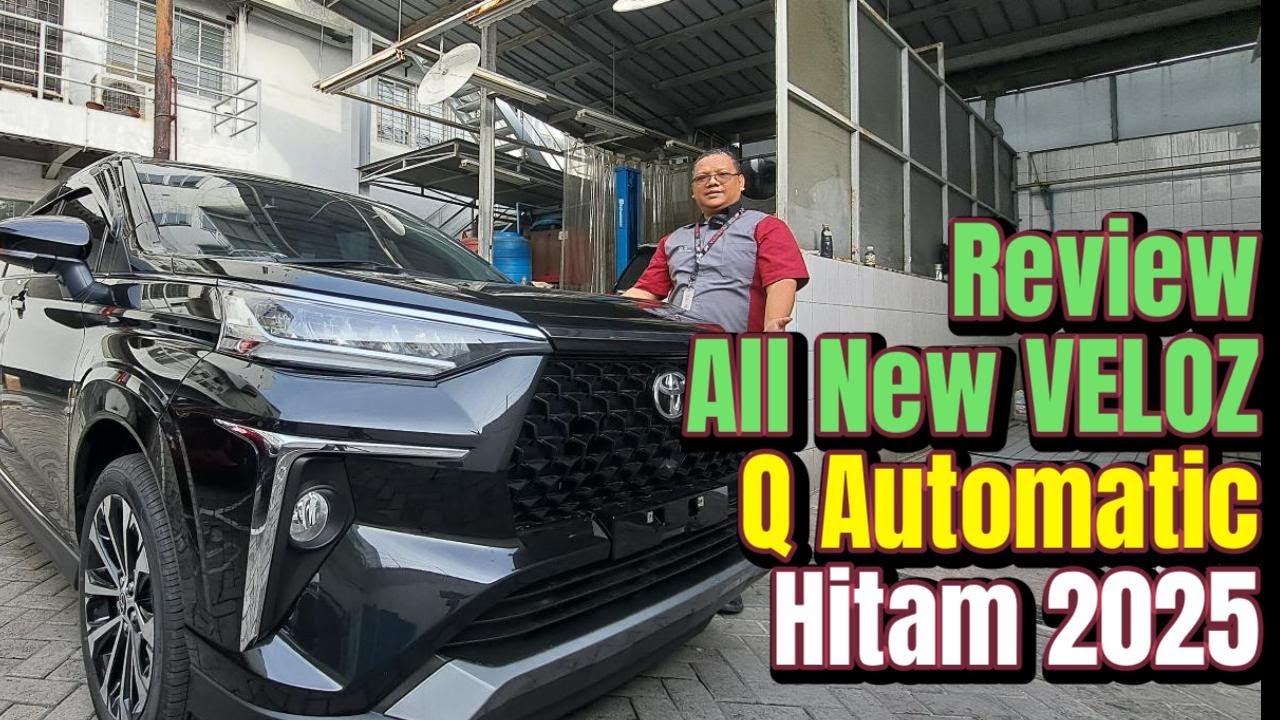 Fitur Sangat Lengkap Pada All New Veloz Type Q CVT Warna Hitam Tahun ...