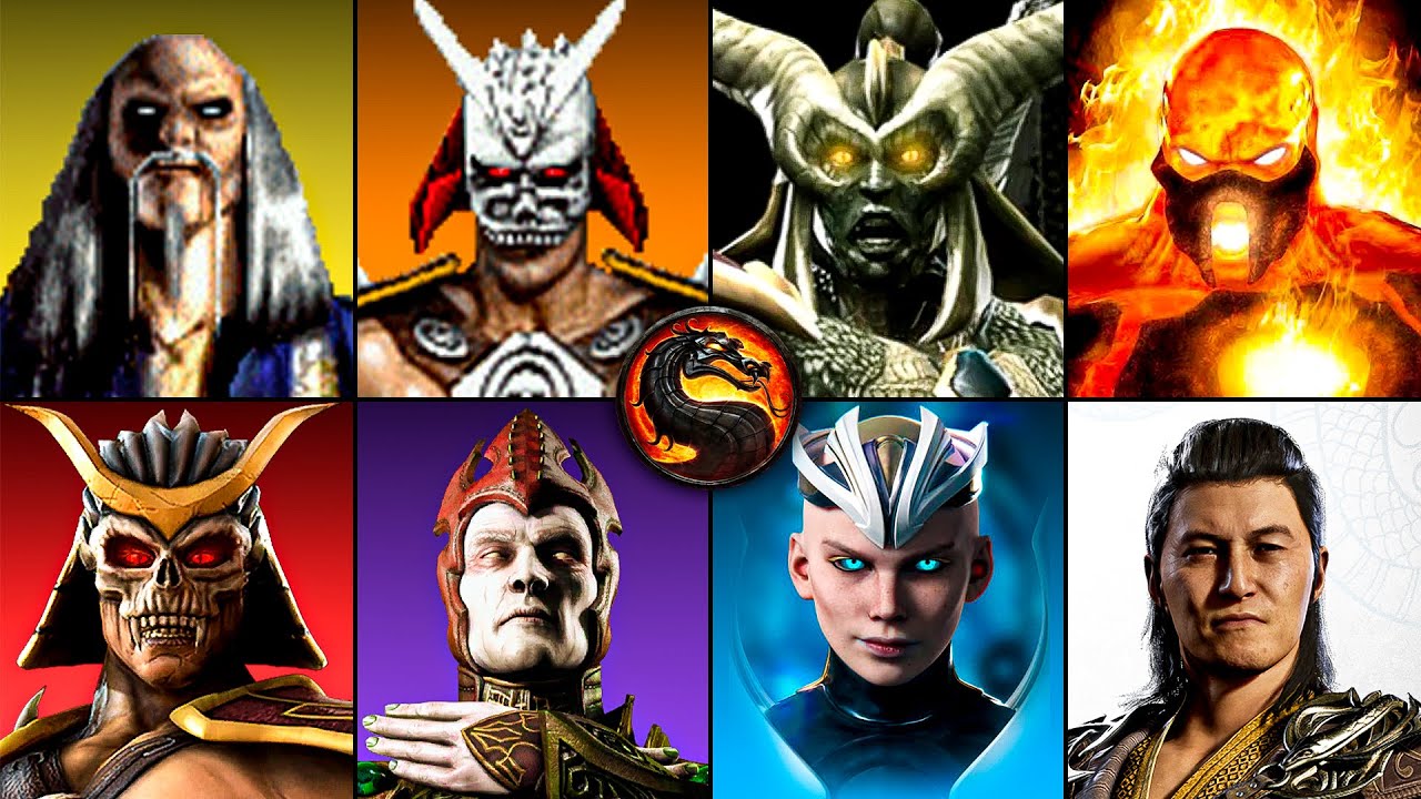 Mortal Kombat ALL Final Boss fights Evolution 1992-2023 | 2K 60FPS ...