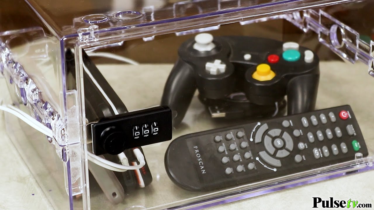 Clear Lockable Box with Adjustable Combination - YouTube