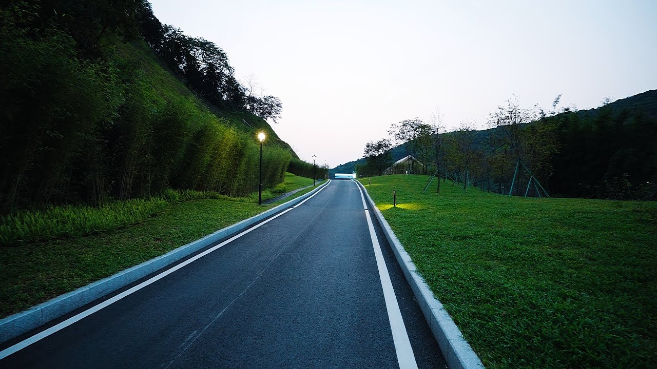 Relaxing Afternoon Walk - Greenway in Guangzhou, 4K - YouTube