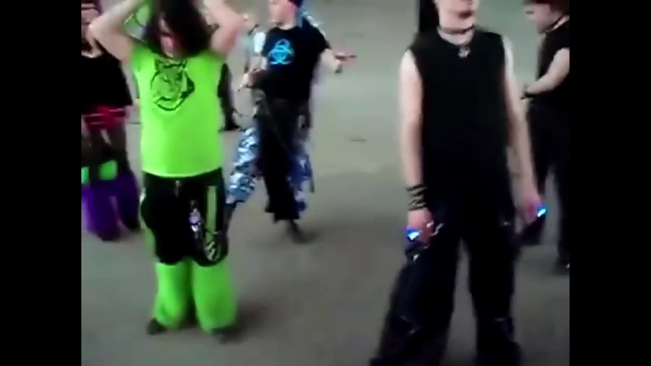 Emo Kids Dance to Thomas The Thank Engine under a bridge - YouTube
