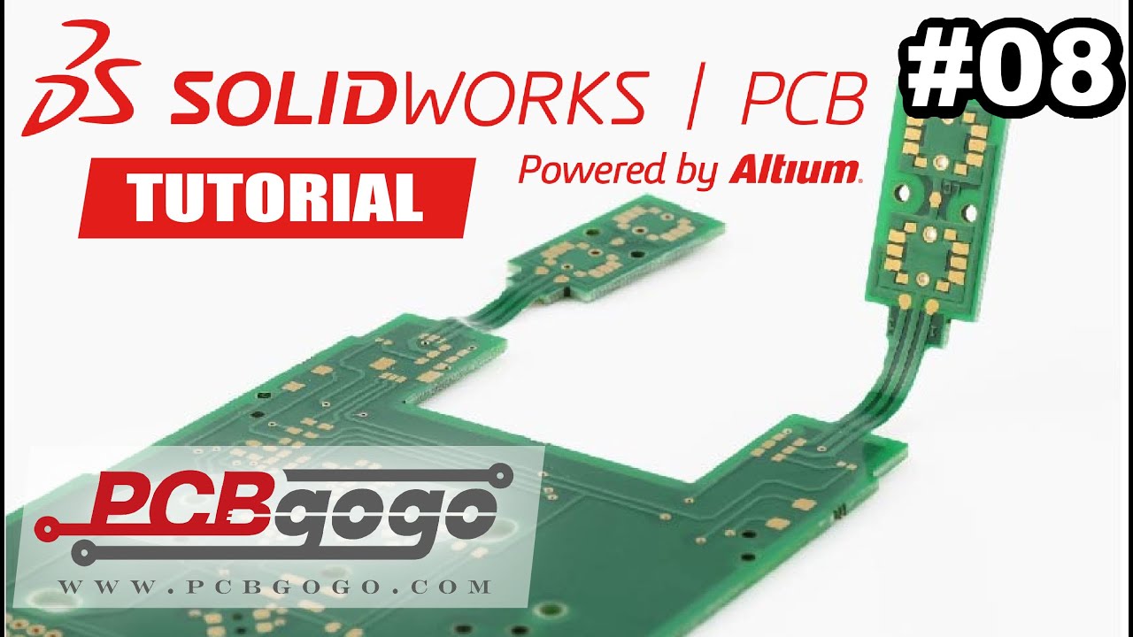 8. Curso SolidWorks PCB : Creando la PCB - YouTube