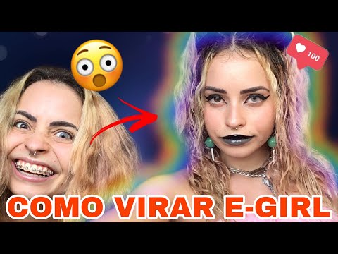 VIRANDO UMA E-GIRL GOSTOSA