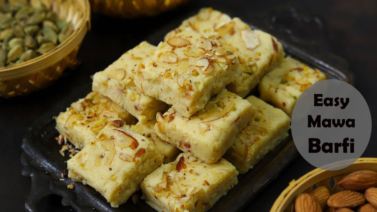 Mawa Barfi | Quick & Easy Khoye Ki Barfi - YouTube