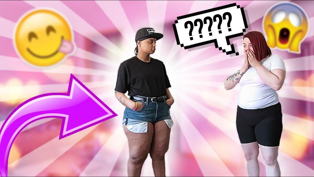 WEARING EXTREMELY SHORT SHORTS TO SEE HOW MY GF REACTS!! - YouTube