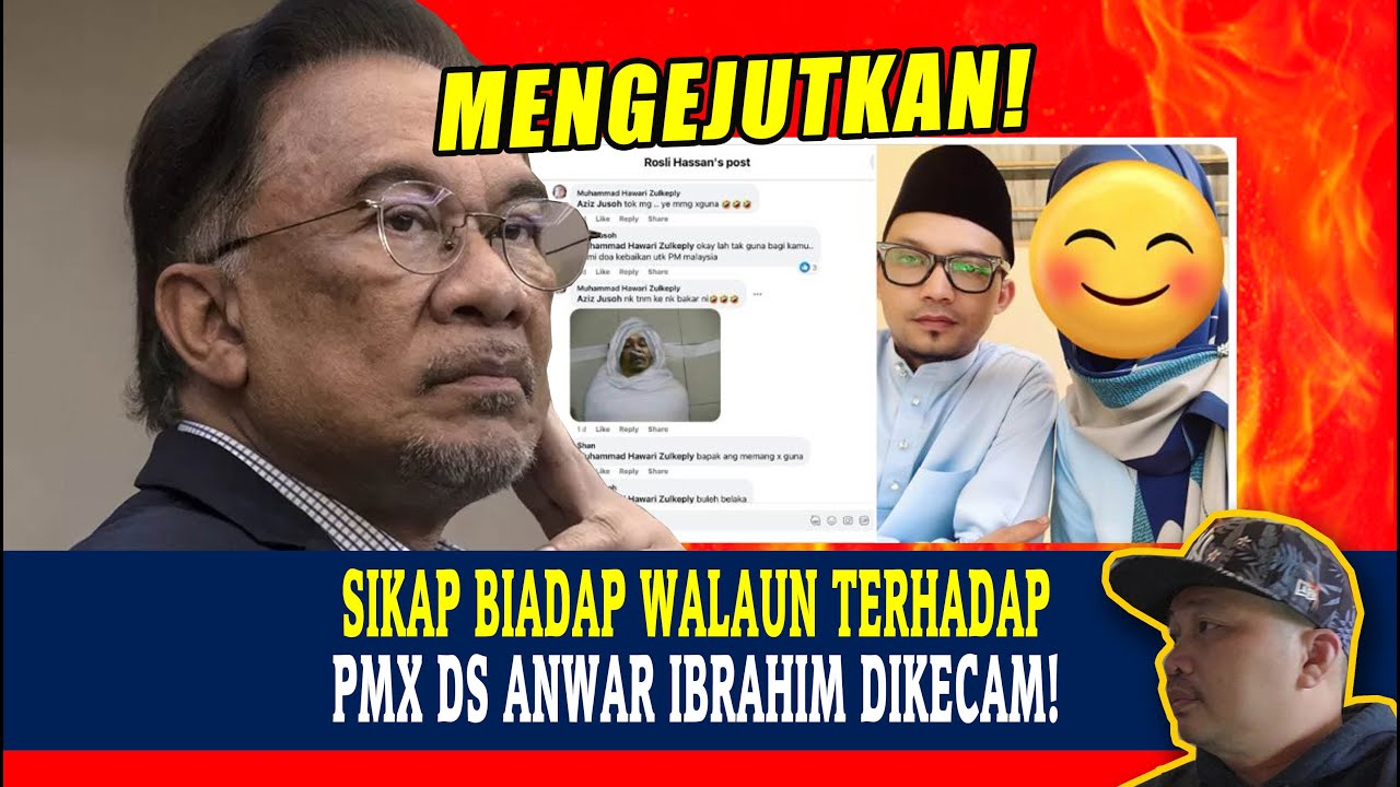 SIKAP BIADAP WALAUN TERHADAP, PMX DS ANWAR IBRAHIM DIKECAM WARGAMAYA ...