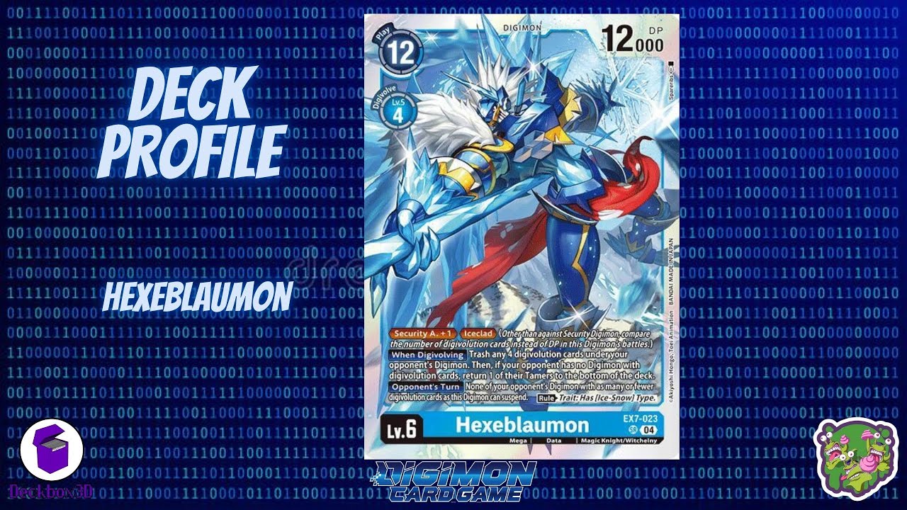 Deck profile Hexeblaumon | EX7 - YouTube