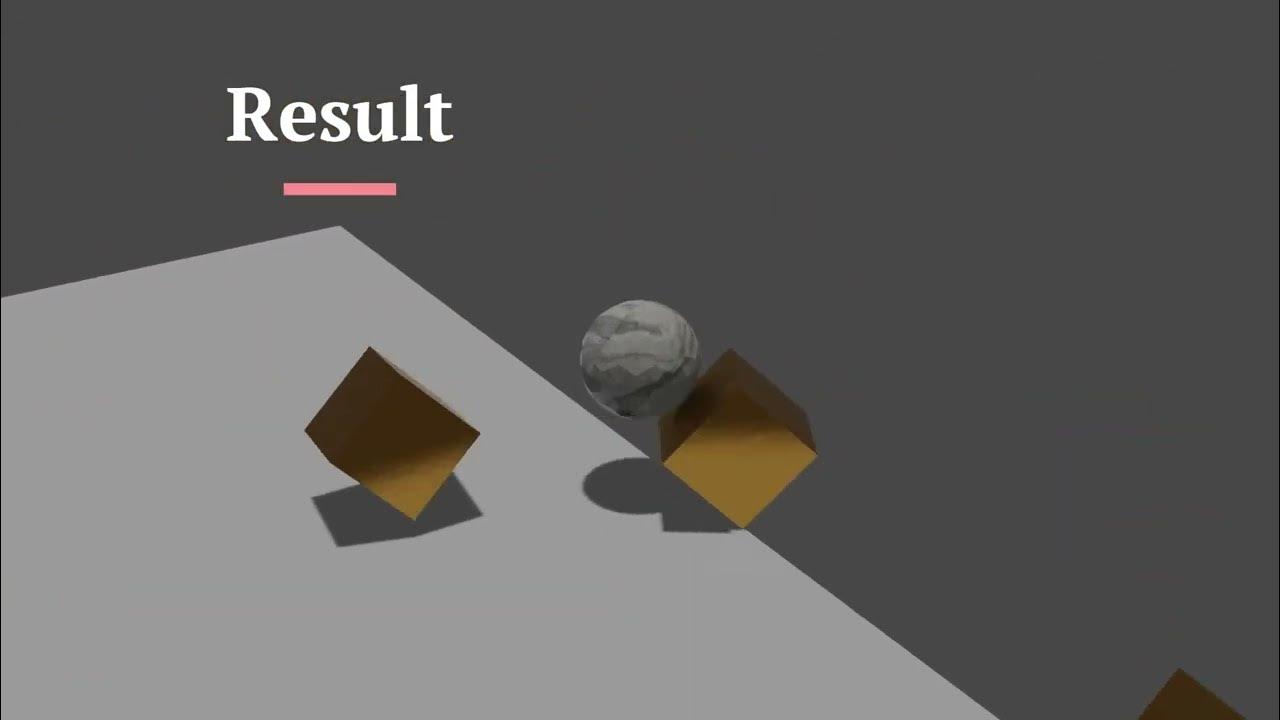 Day 1 of making Rigid body simulation #blender #3d - YouTube