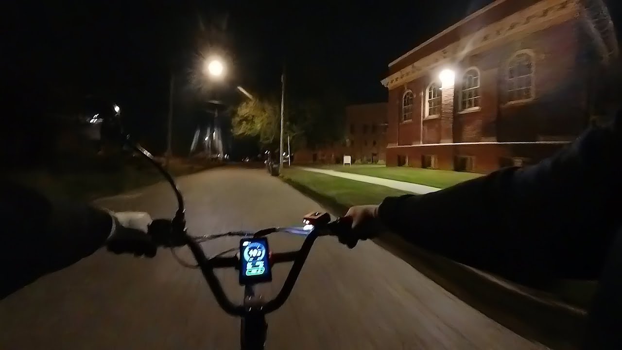 Crew Dart V2 2am Morning ride to work Toledo Ohio - YouTube