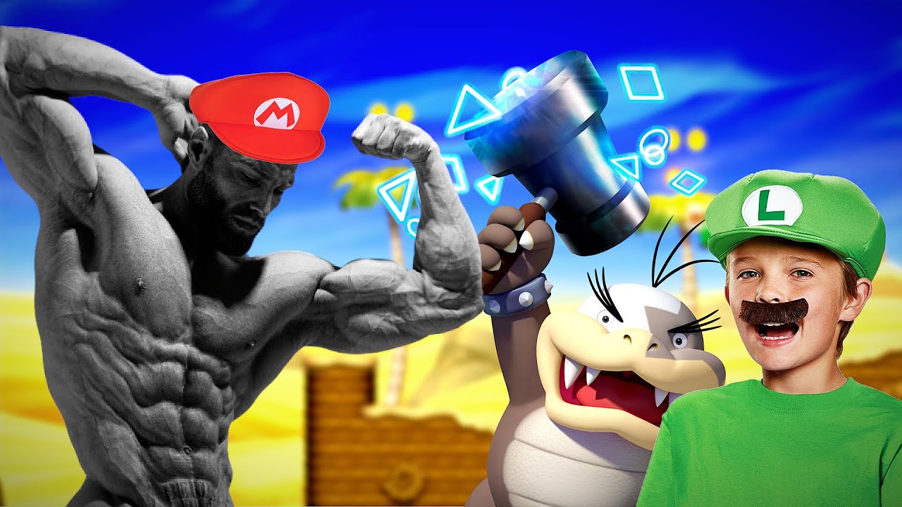 Flexing on Baby Luigi Bro - YouTube