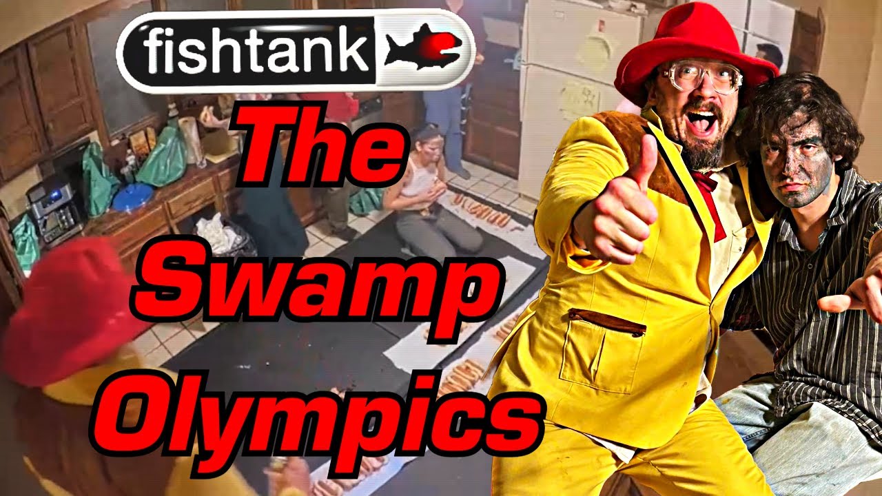 FishTank Season 2 Day 12 Swamp Olympics Challenge - YouTube