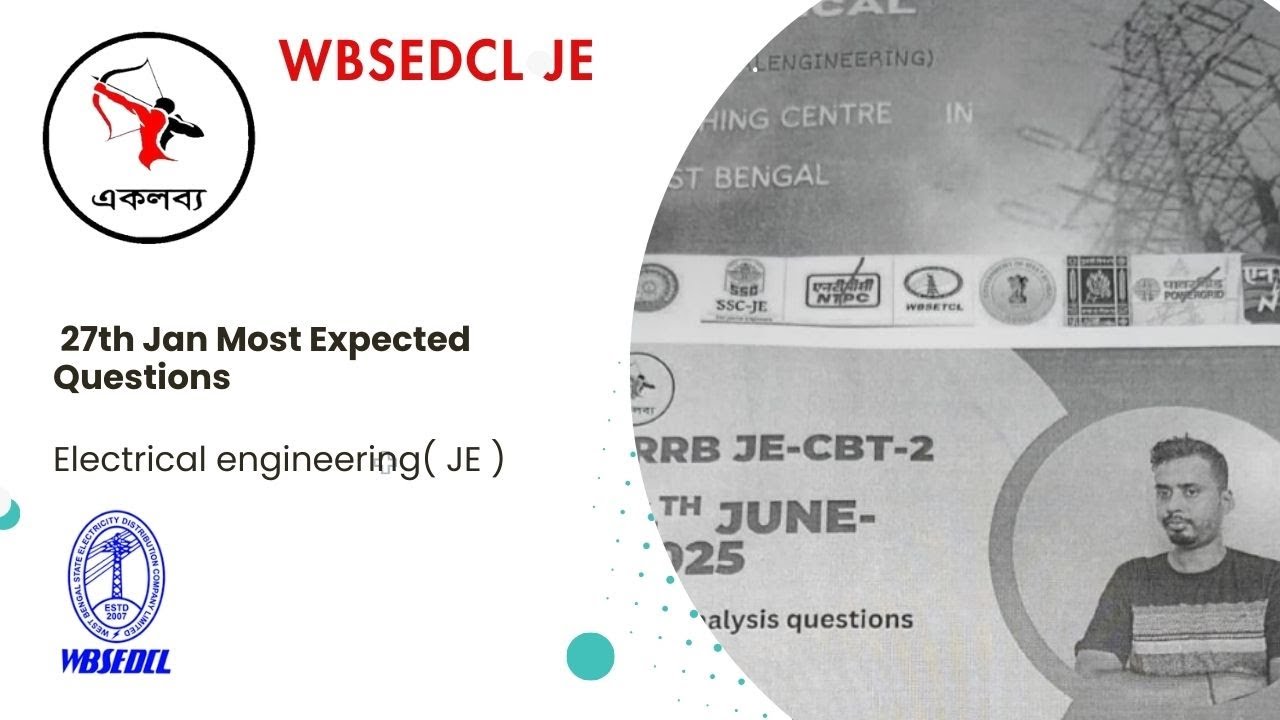WBSEDCL JE 2026 - YouTube