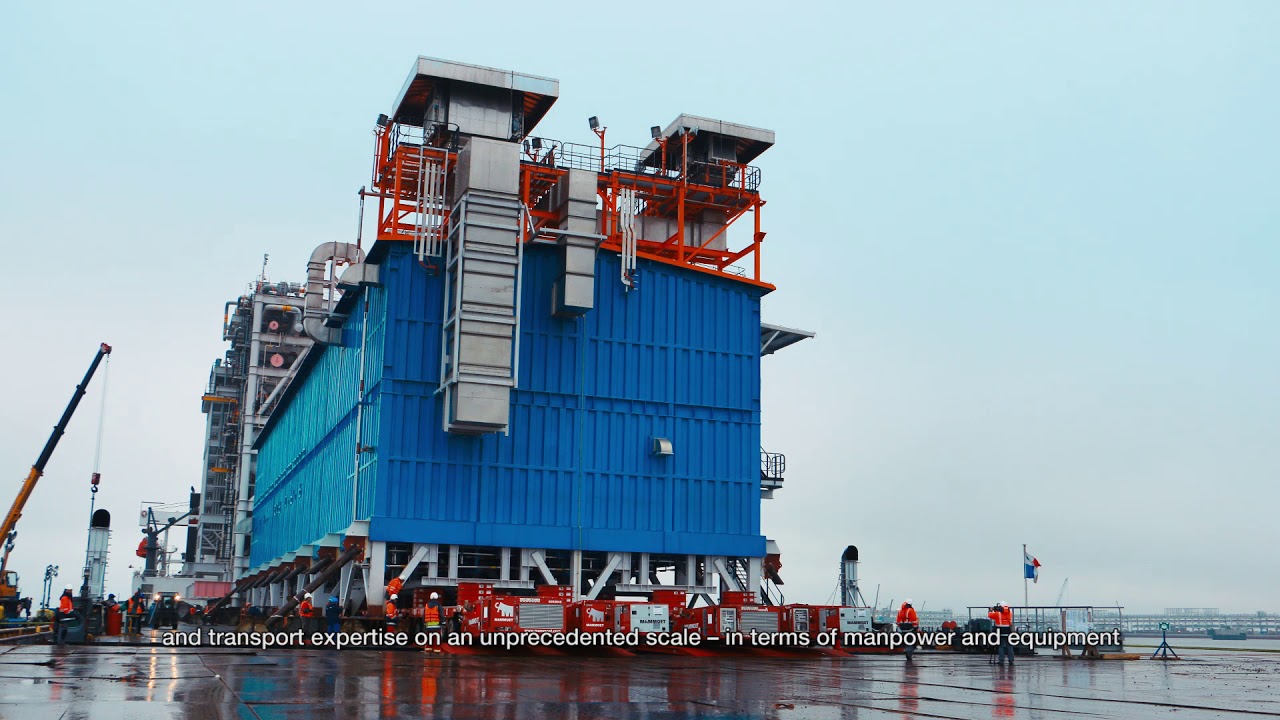 Project Yamal: Year-round construction in the Arctic - YouTube