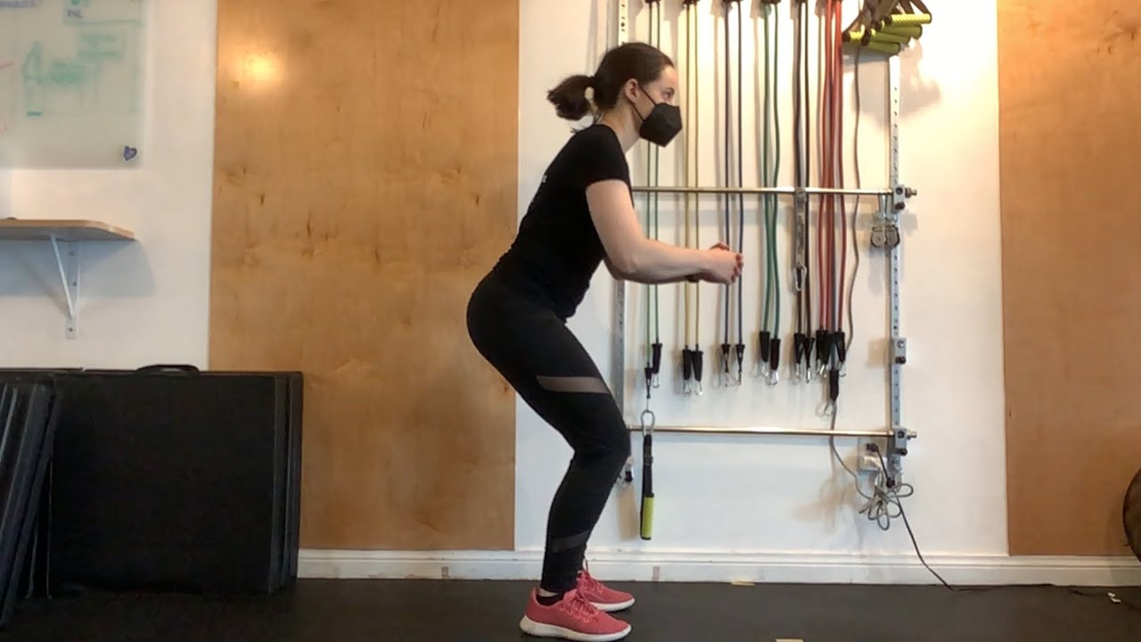 Half Squat Hold - YouTube