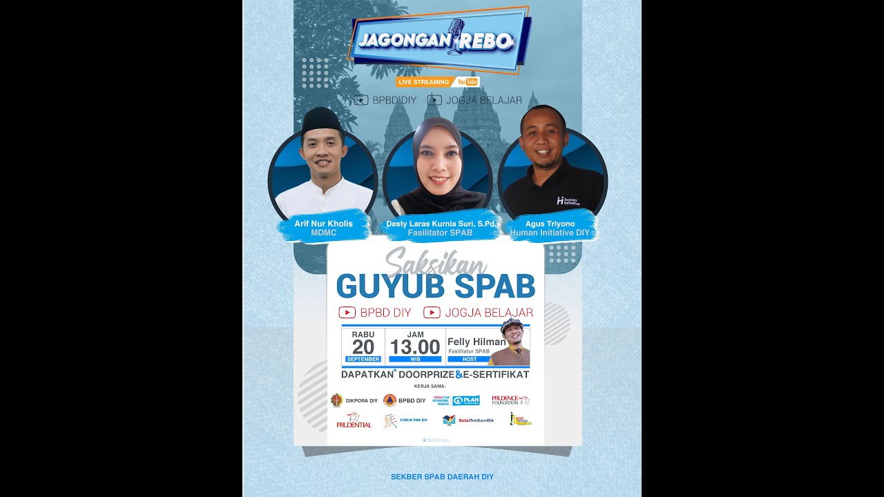 JAGONGAN REBO - GUYUB SPAB (SATUAN PENDIDIKAN AMAN BENCANA) - YouTube