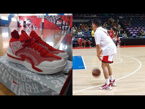 Scottie Thompson unveils World Balance ST2 'Alamat' in Ginebra vs Rain ...