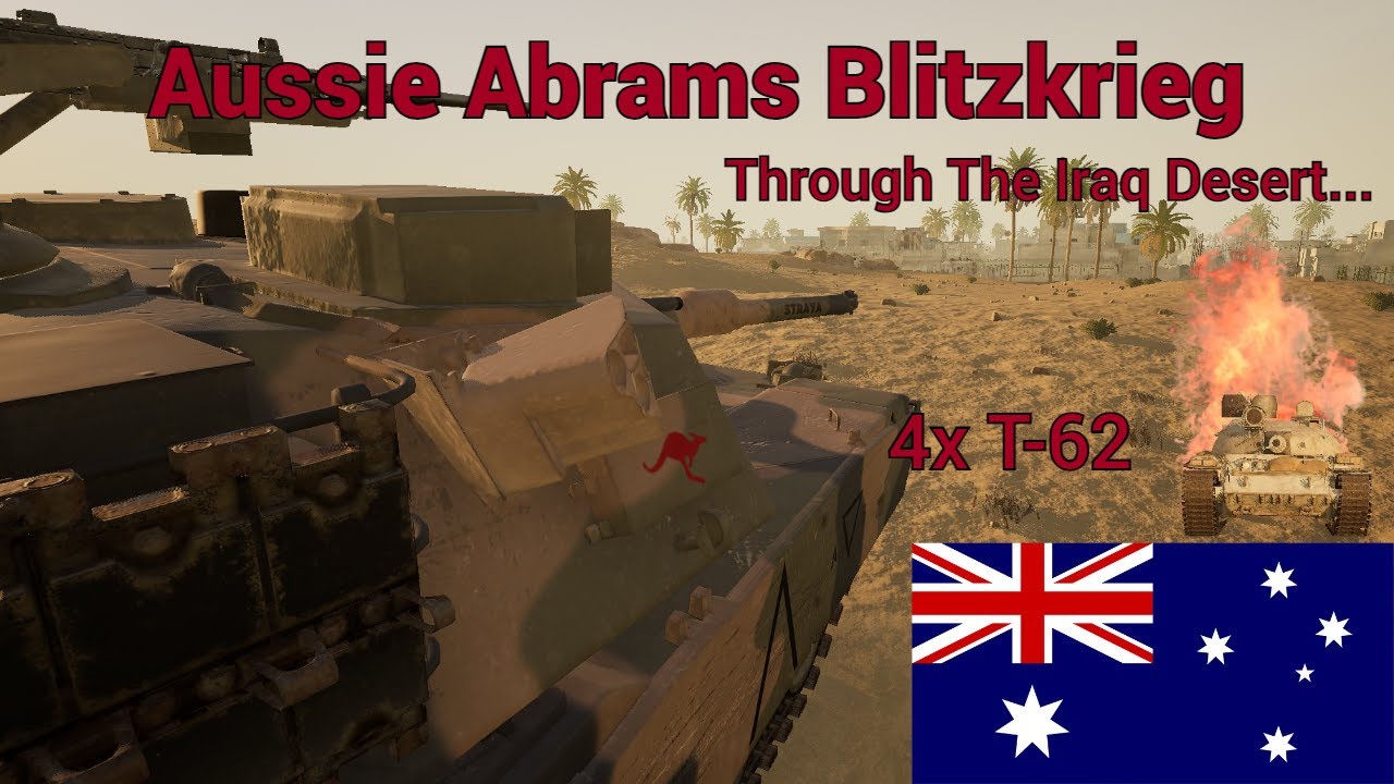 Squad - Aussie Abrams 4x T-62 Cook offs Quick But Good Game - YouTube