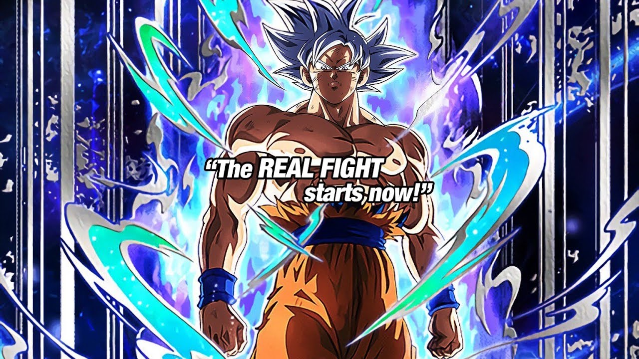 Dokkan Battle What-if OST #5 - INT MUI Goku with LR AGL SS Goku (Spirit ...