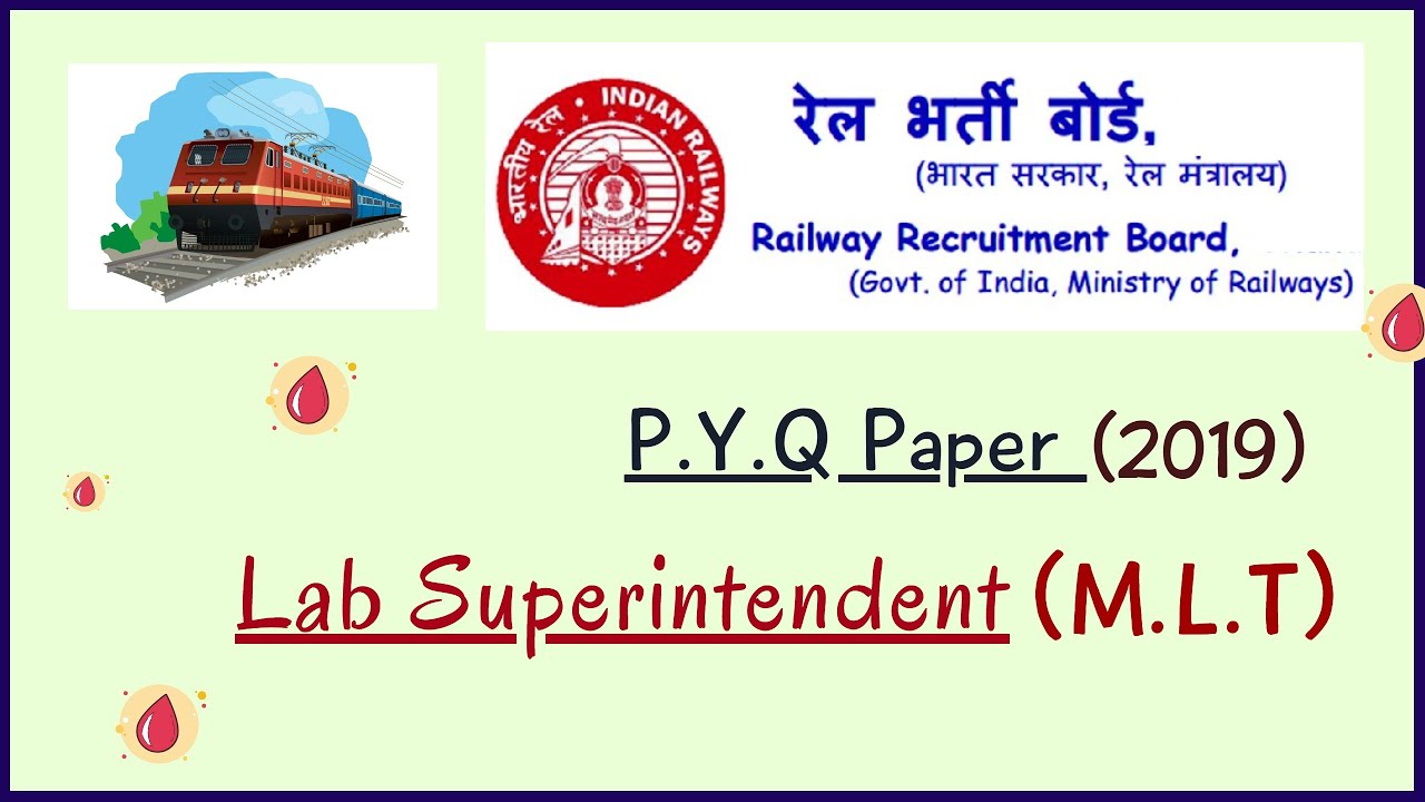 RRB Lab Technician Solved paper 2019 | lab superintendent | By Madhukar ...