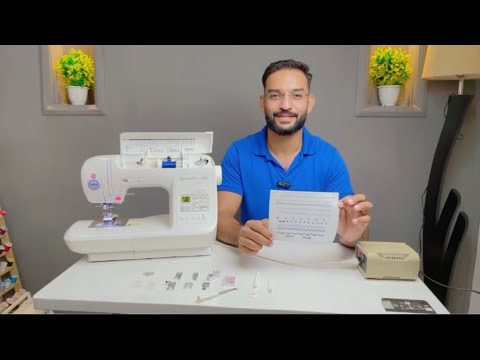 Singer agneaudor alpha sewing/ embroidery machine urdu | hindi - YouTube